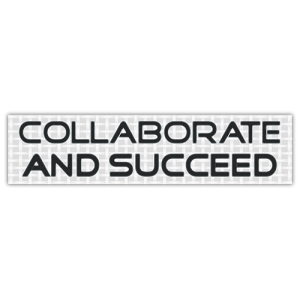 Collaborate and Succeed – Bumper Sticker | 528 | Root Concepts